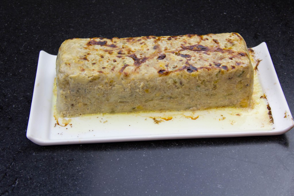 Terrine de porc et foie gras, pistaches et abricots - [les] Gourmantissimes