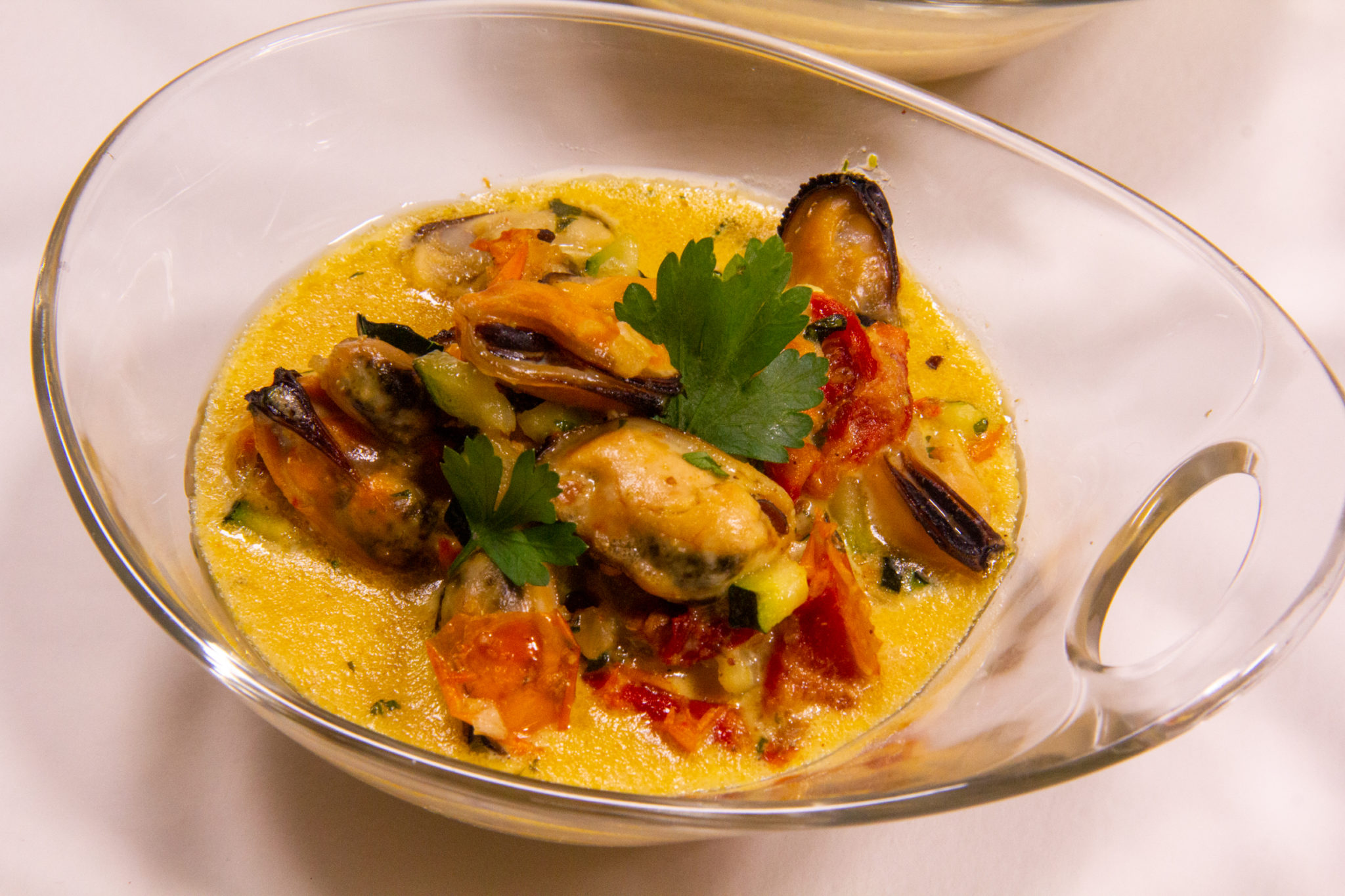 Cassolette de moules, courgette et fenouil - [les] Gourmantissimes