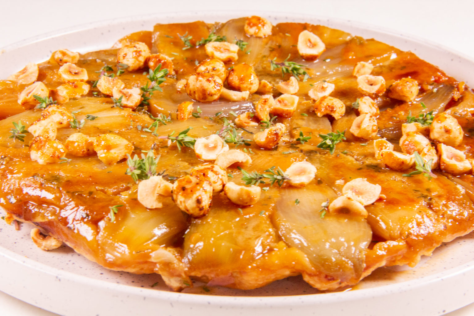 Tatin d'échalotes confites - [les] Gourmantissimes