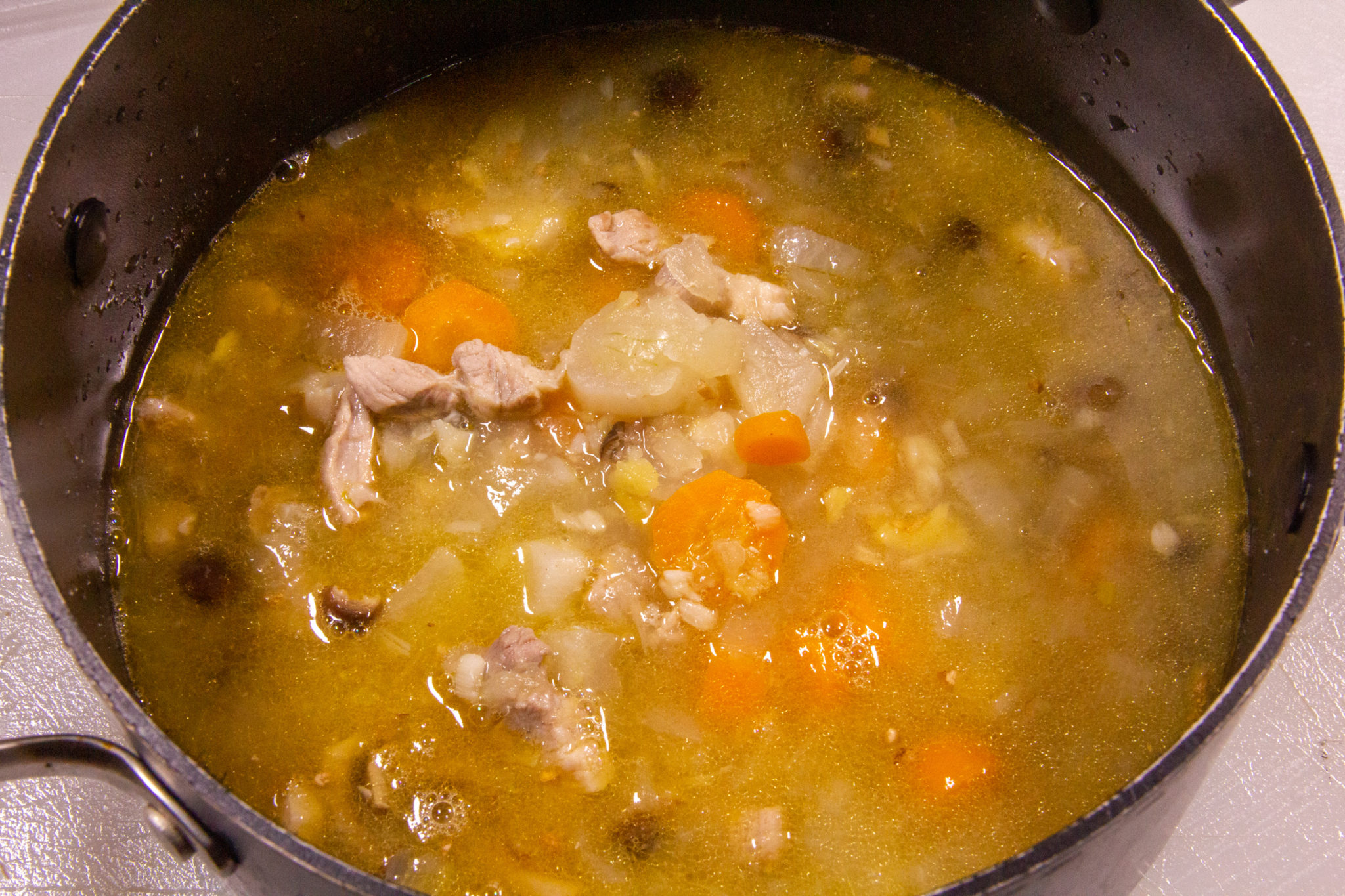 Butajiru ou soupe Japonaise et son Œuf Basse température - [les ...